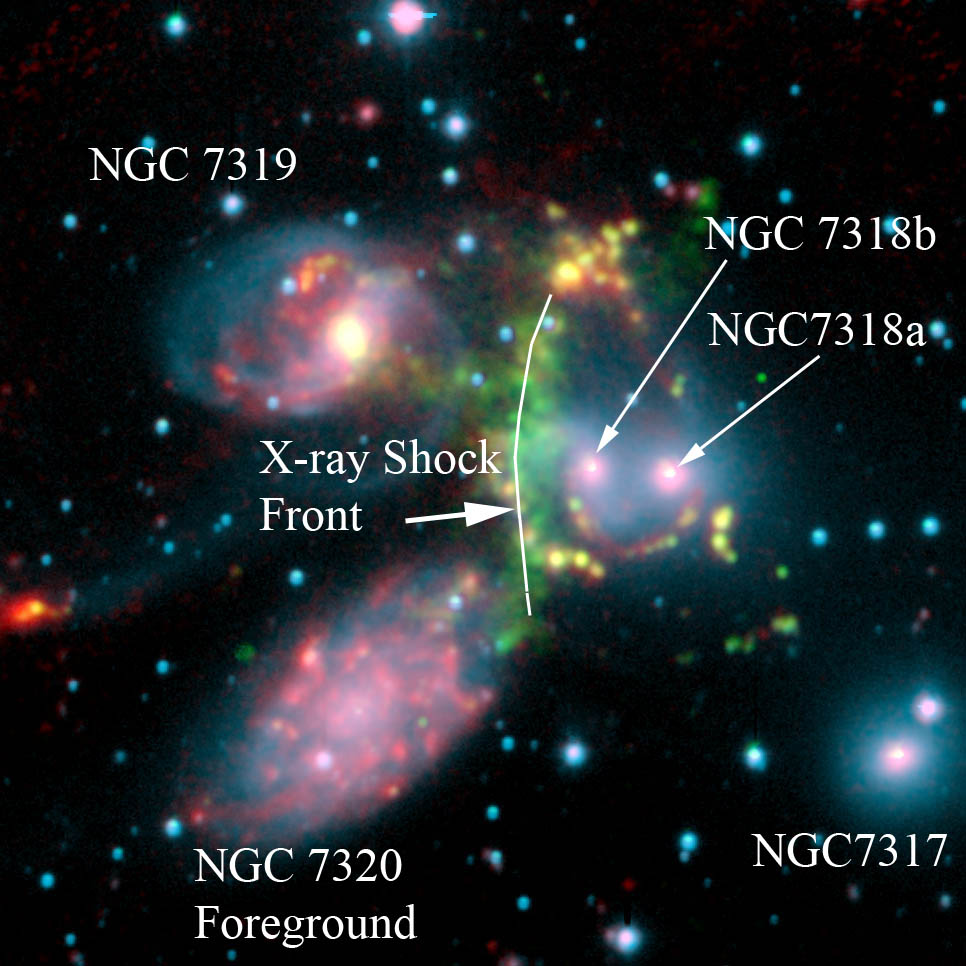 130 years ago, astronomers discovered a compact group of galaxies 280 ...