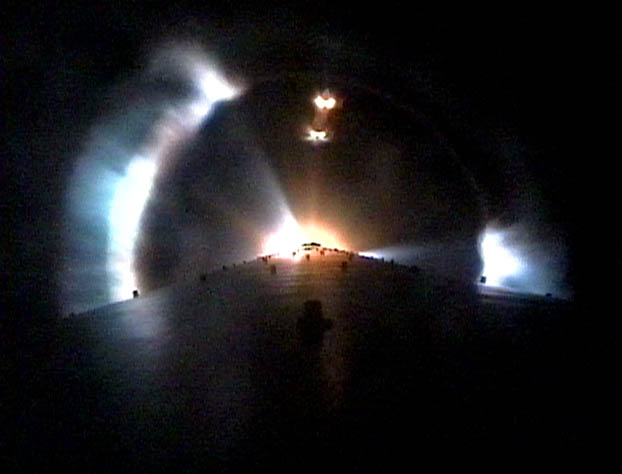 SIRTF rocketcam photos